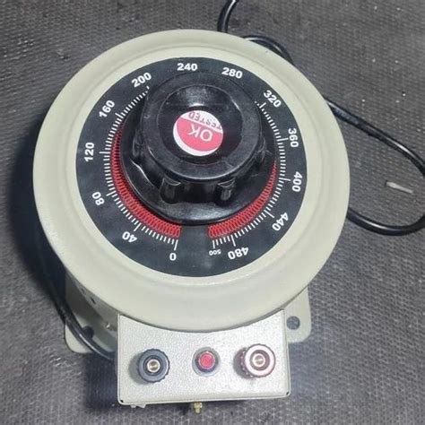 6w 5 A Round Single Phase Variac Transformer At ₹ 1750 In New Delhi