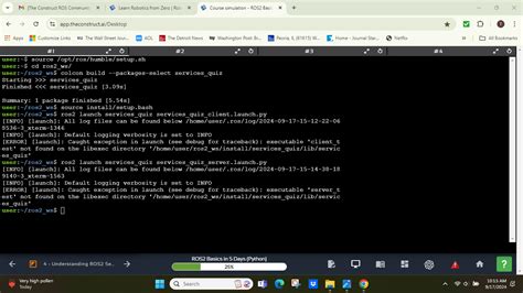 Error In Launching File Ros2 Basics In 5 Days Humble Python The