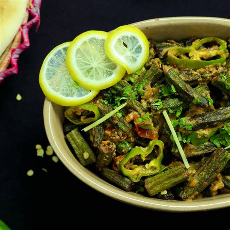 Achari Bhindi Fry Lunch And Dinner Food Tribune