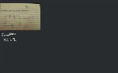 Junction Rule O Nodal Analysis Filo