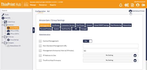 Creating Printers Thinprint