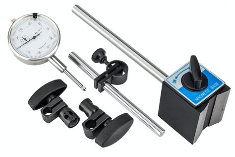 Dial Indicator With Magnetic Base Set