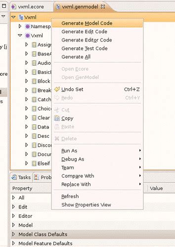 Overcoming Fear An Emf Editor For Voicexml
