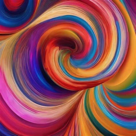 Premium Photo Colorful Dynamic Swirl Abstract Background Pattern