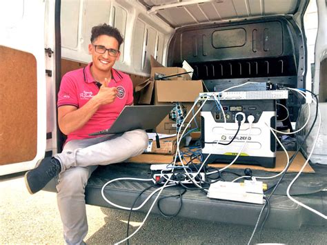 Omniaccess On Linkedin Field Tests Of A Solar Powered Vsat Deployment Antenna For Easy Setup Of…