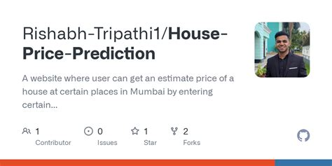 GitHub Rishabh Tripathi House Price Prediction A Website Where User Can Get An Estimate