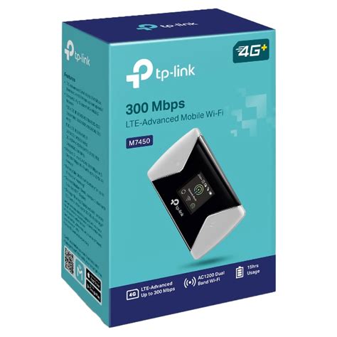 Router Wireless Portabil Tp Link M7450 Dual Band 300 867 Mbps 4g Lte