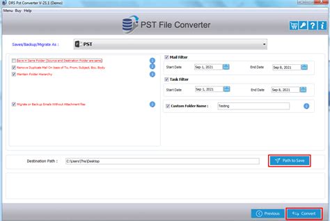 PST File Converter Tool To Export PST File Into 10 Formats