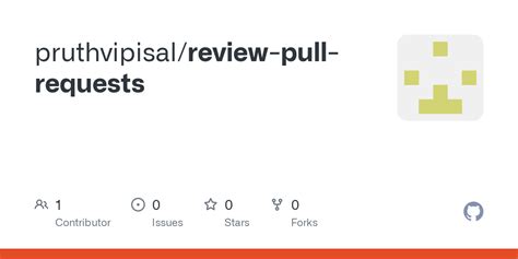 Github Pruthvipisalreview Pull Requests