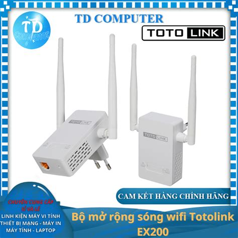 Totolink EX Wifi Range Extender N Mbps External Antennas User Genuine