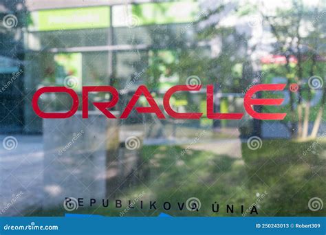 Red Logo Of Oracle Oracle Corporation Is An American Multinational Computer Technology