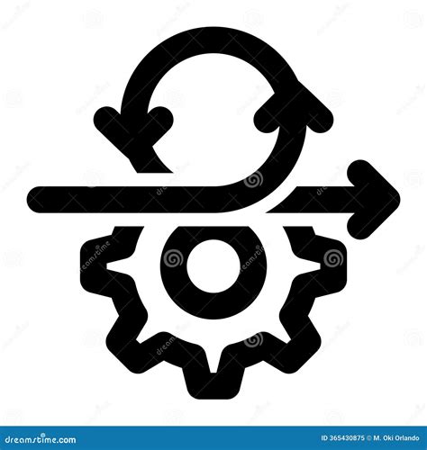 Agile Management Circular Diagram Infographic Cartoon Vector 335402133