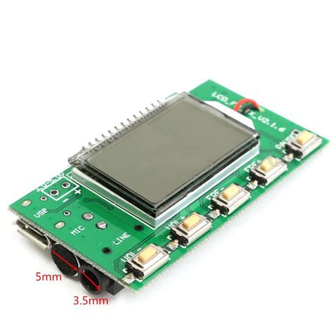 Digital Fm Transmitter Module Dsp Pll Wireless Stereo Microphone Buy In Pakistan