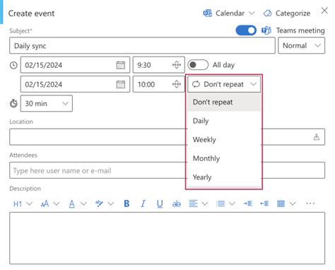 Recurring Events Virtosoftware Guides And Docs