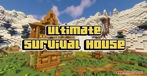 Ultimate Survival House Map 1181 For Minecraft Mc Modnet