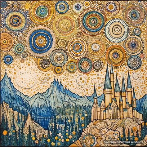 Ai创作图印象画创意画 高清卡纸画 湿拓画装饰画 灵感创意画 装饰画美术绘画 手绘立体装饰画 灵感装饰画 就把装饰画 丙烯画插画 点阵装饰画 点彩技法 点彩装饰画 梦幻城堡插画 拼图印象画肌理