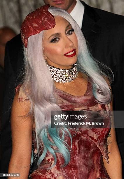 Lady Gaga Meat Photos And Premium High Res Pictures Getty Images