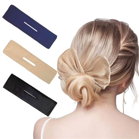3 Pieces Deft Hair Bun Maker For Twister Lazy Hair Curler