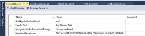 Reference String Resource In Windows Phone 81 Xaml Stack Overflow