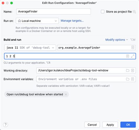 Tutorial Debug Your First Java Application Intellij Idea Documentation