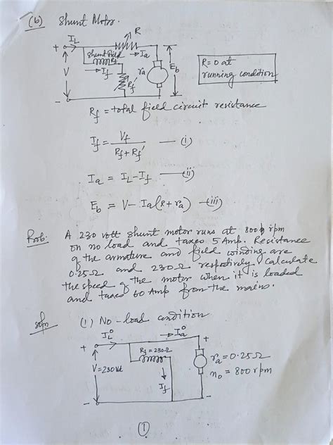 Solved Example On Dc Motor Pdf