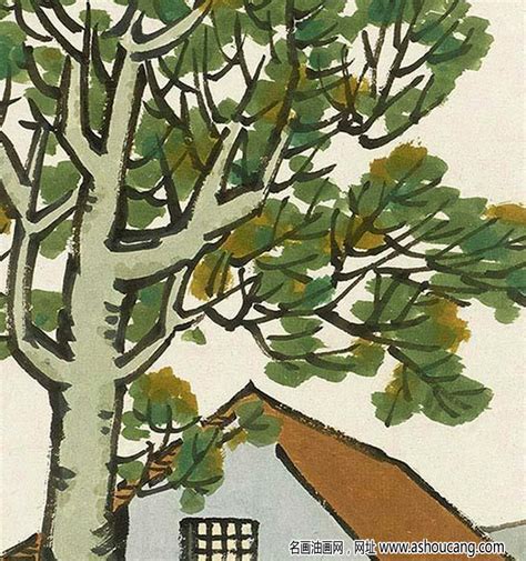 丰子恺名画种瓜得瓜高清大图下载 名画油画网