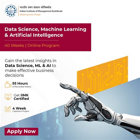 Iim Kozhikode Data Science Ml And Ai Programme On Linkedin Iimk Data