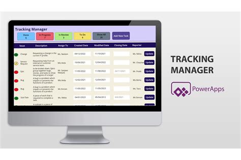 Tracking Manager Canvas Application Software Development Services