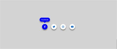3d Effect Social Media Buttons 4 Different Effects By Navnneetjakhar