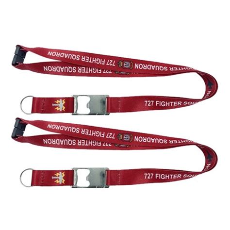 727 Fs With Bottle Opener Lanyard 727th Fighter Squadron