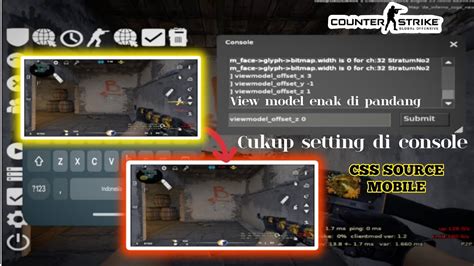 Setting View Model Cs Source Mobile Mirip Csgo 🥶🥶🥶 Cssource Csgomobile Csgo Cs2 Cs16android