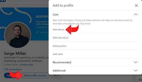 Set Up A New LinkedIn Account Tips Tricks Octopus CRM