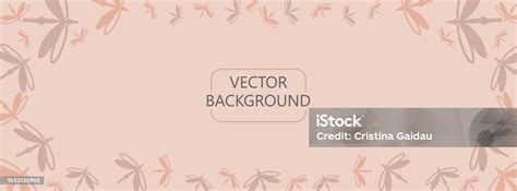 잠자리 실루엣 벡터 일러스트레이션이 있는 수평 배경 잠자리에 대한 스톡 벡터 아트 및 기타 이미지 잠자리 곤충 단순함 Istock