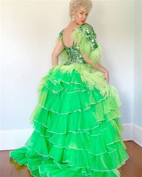 Custom Made Showgirl Costume Butchwaxvintage