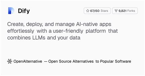 Dify Open Source Vertex Ai Alternative Openalternative
