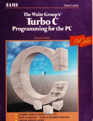 Turbo C Programming For The Pc By Robert Lafore Open Library