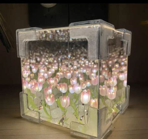 АКЦІЯ Світильник нічник безкінечні тюльпани у кубику Збери сам 280 грн Освітлення Київ