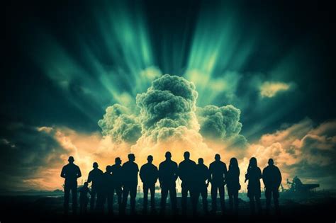 Premium Ai Image Radiation Ionizing Radiation Nuclear Explosion