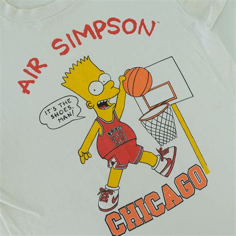 Vintage Bootleg Bart Air Simpson T Shirt M Steep Store