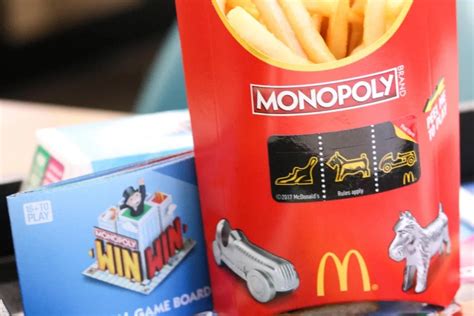 Mcdonalds Monopoly 2022
