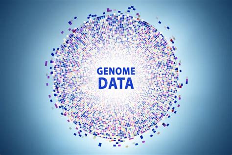 Illustration Of Genome Data Code Stock Image Image Of Genome Medical