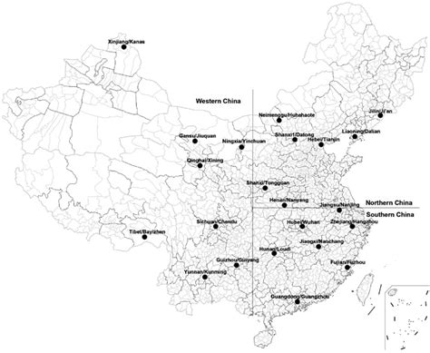 Arthrobotrys Oligospora Sample Collection Sites In China The Download Scientific Diagram