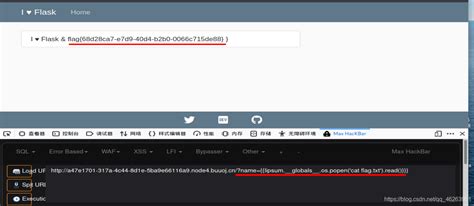 Buuctf Rootersctf2019 I＜3flask Csdn博客