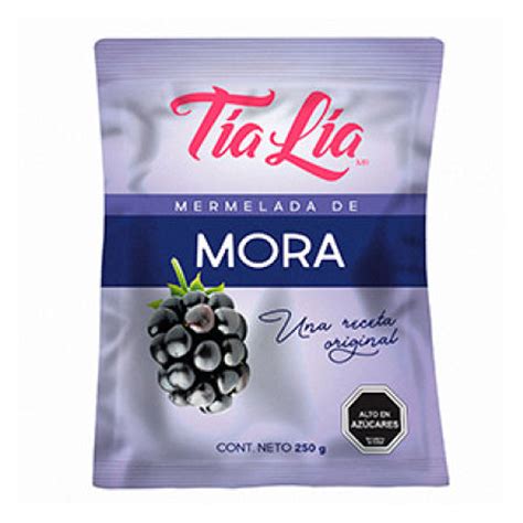Mermelada Tia Lia Mora 250g 24 Gino