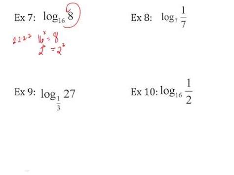 Evaluating Logs YouTube