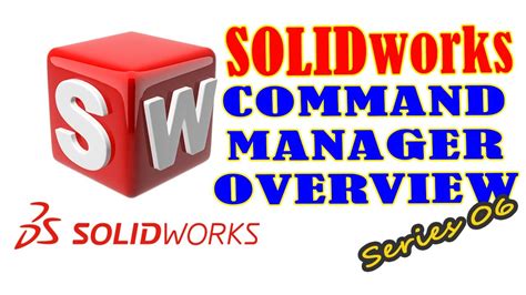 Command Manager Overview SolidWorks Essential Series Solidworks Solidworkstutorial