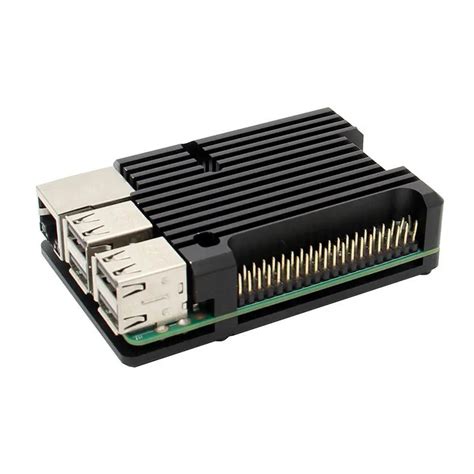 Raspberry Pi 43 Aluminum Case With Dual Cooling F Grandado