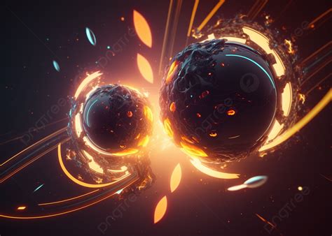 Planets Colliding Wallpaper