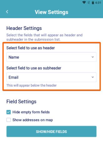 How To Change The Submission Headings In Jotform Mobile Forms