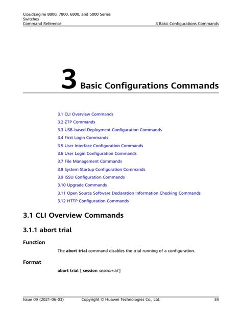 01 03 Basic Configurations Commands Pdf Command Line Interface